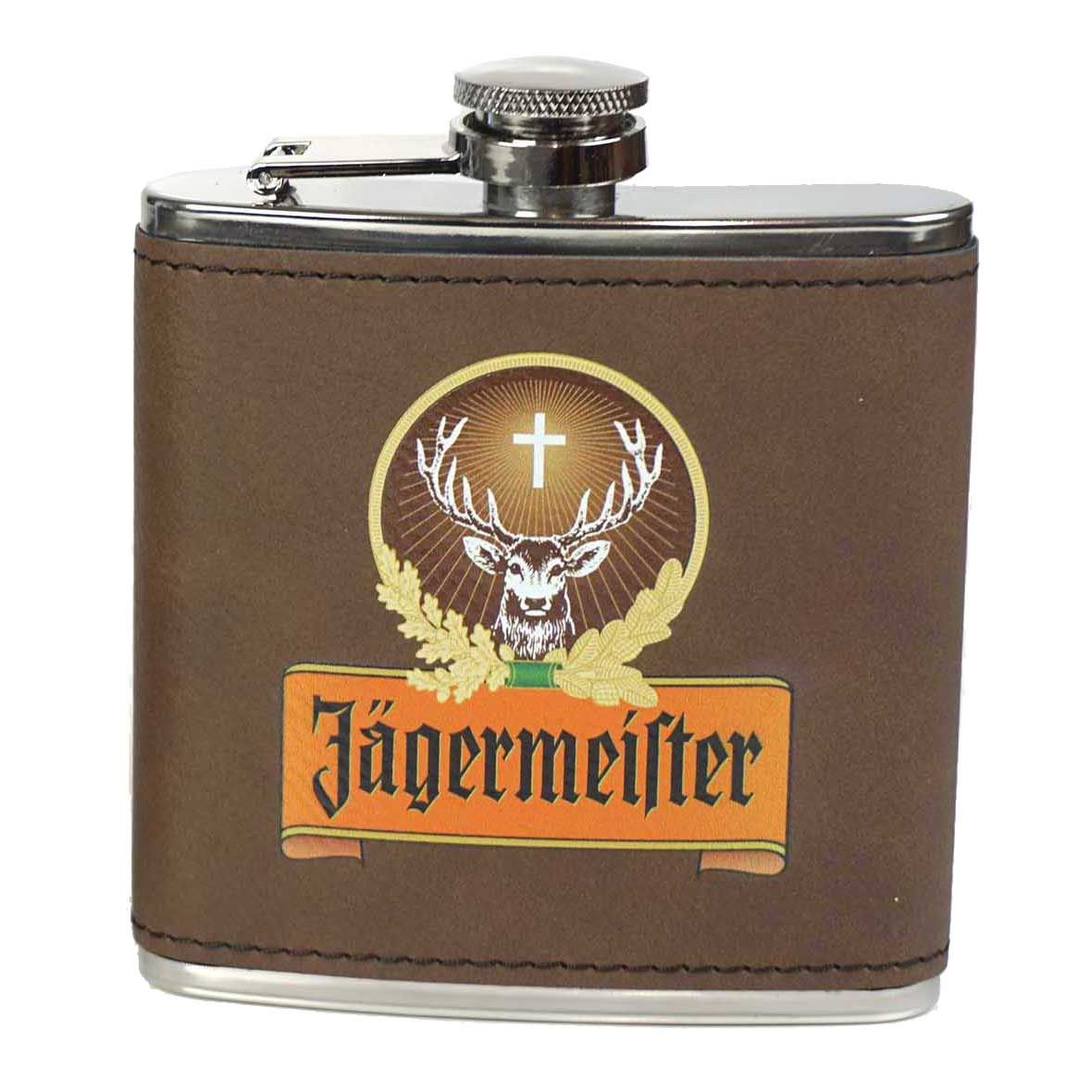 Gift Shop Products :: Flasks :: 6oz Rustic Brown Leatherette Stainless ...